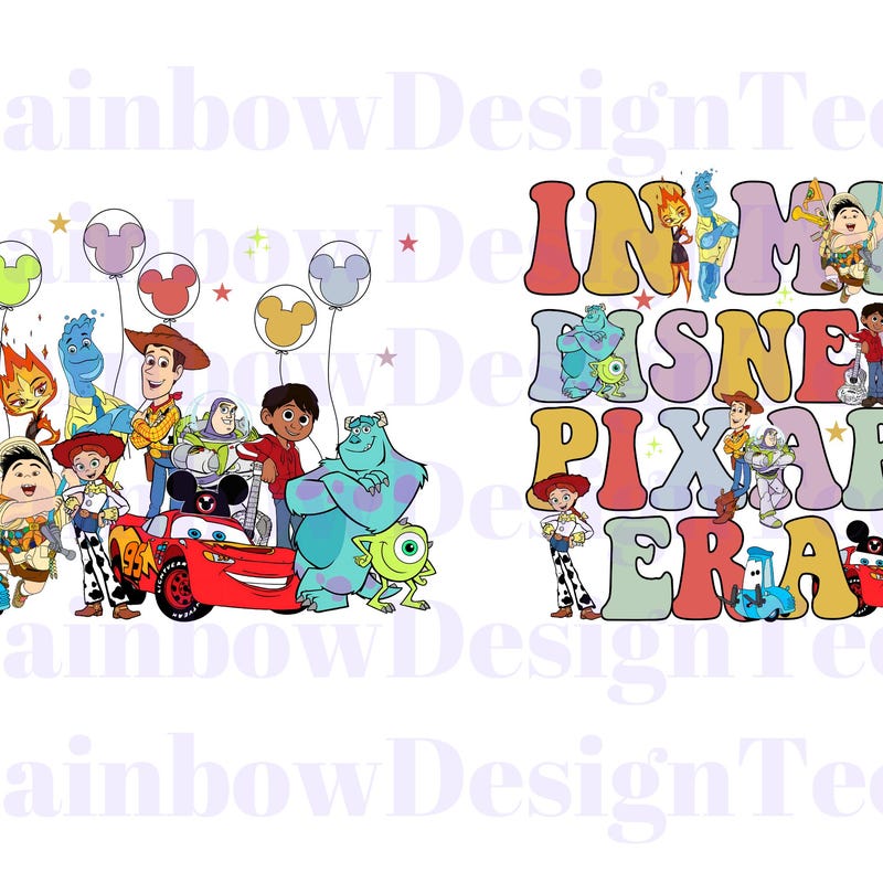 Pixar Svg Files - Etsy