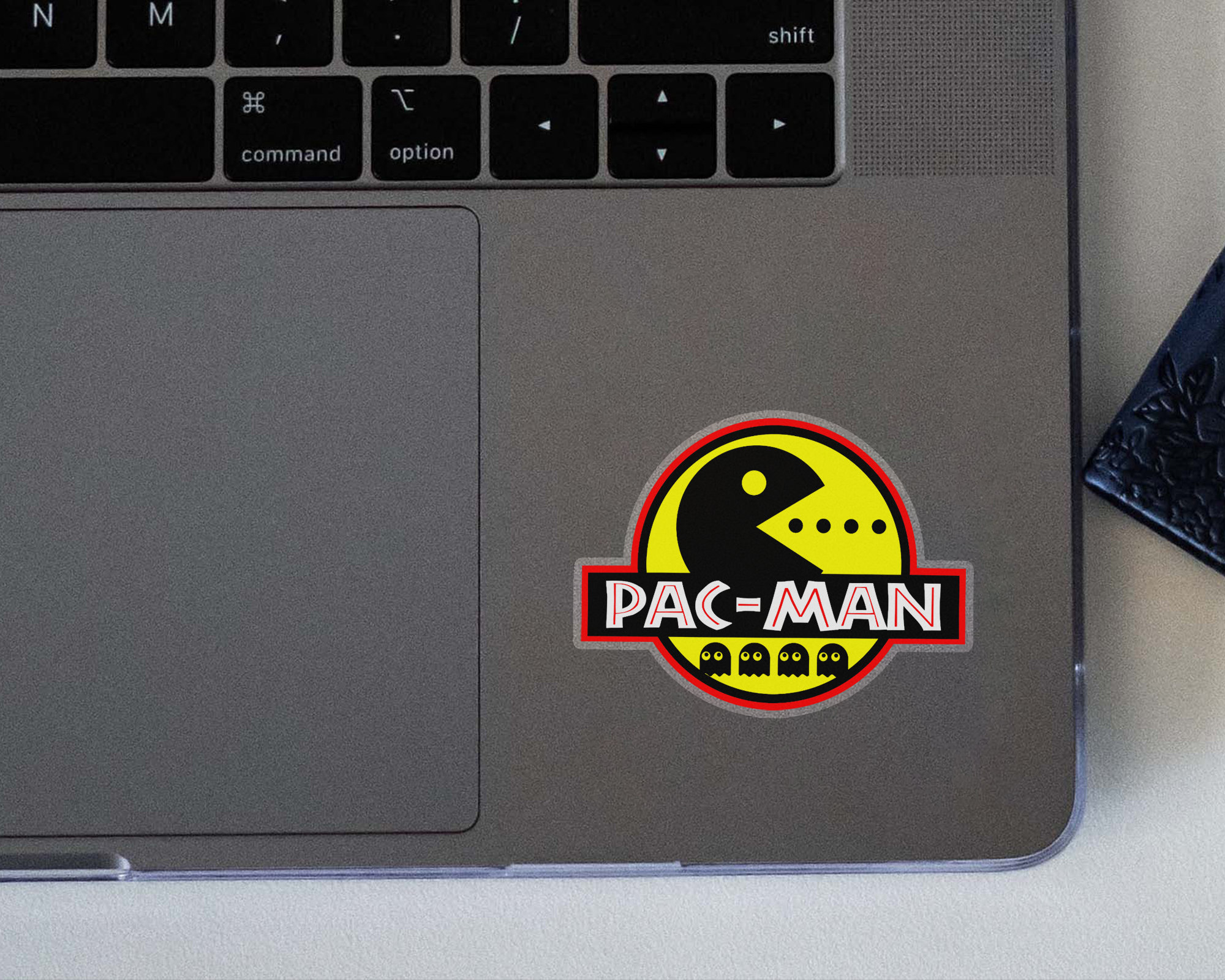Pac Man Jurassic Park Inspired Sticker Digital Download Clipart Vector ...