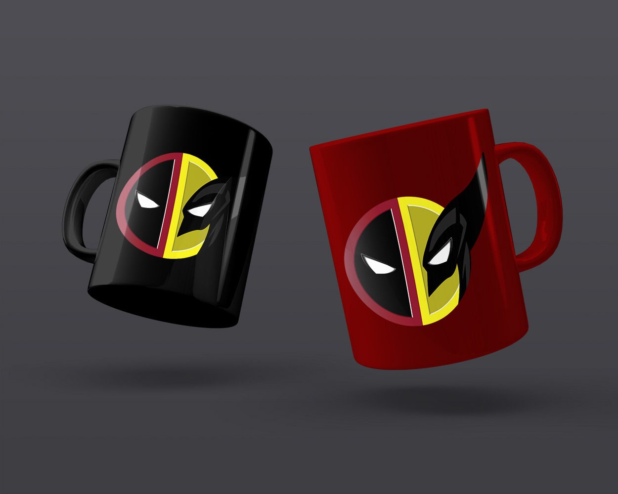 Deadpool Vs Wolverine Vector Decal Stencil Cricut SVG, EPS & PNG File ...