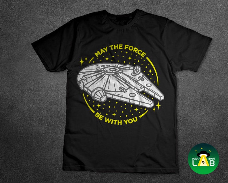 Millennium Falcon Vector | Decal | Stencil Cricut SVG, EPS & PNG File ...