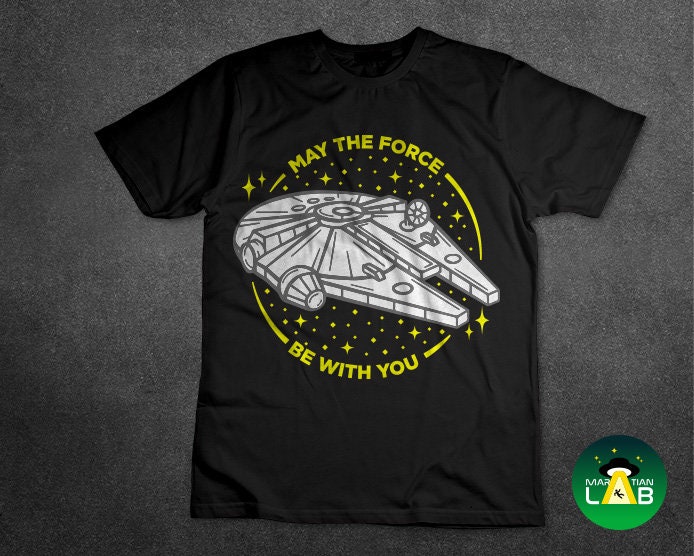 Millennium Falcon Vector | Decal | Stencil Cricut SVG, EPS & PNG File ...