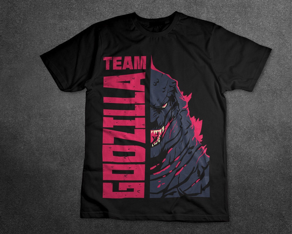 Team Godzilla Kong Vector | Decal | Stencil Cricut SVG, EPS & PNG File ...