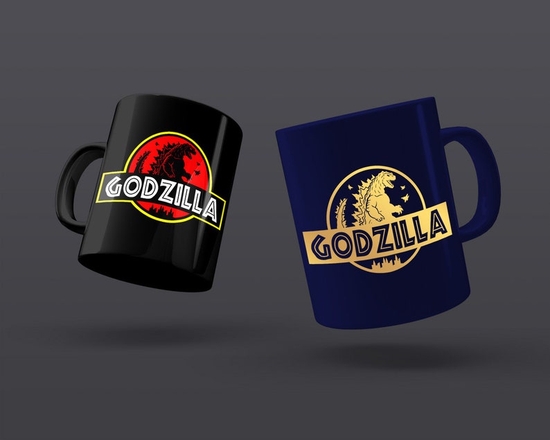 Godzilla Roar Vector | Decal | Stencil Cricut SVG, EPS & PNG File Ready ...