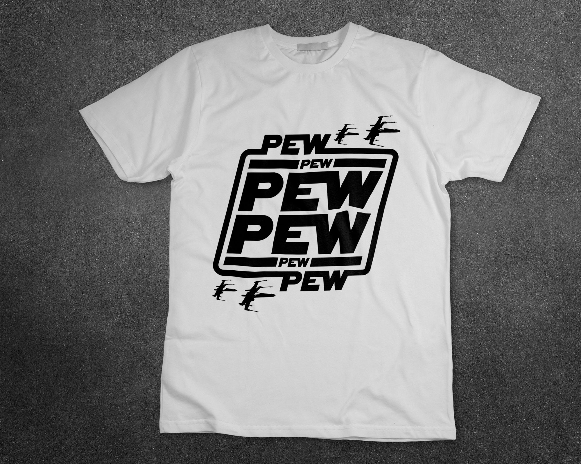 Pew Pew Pew Vector Decal Stencil Cricut SVG EPS & PNG - Etsy