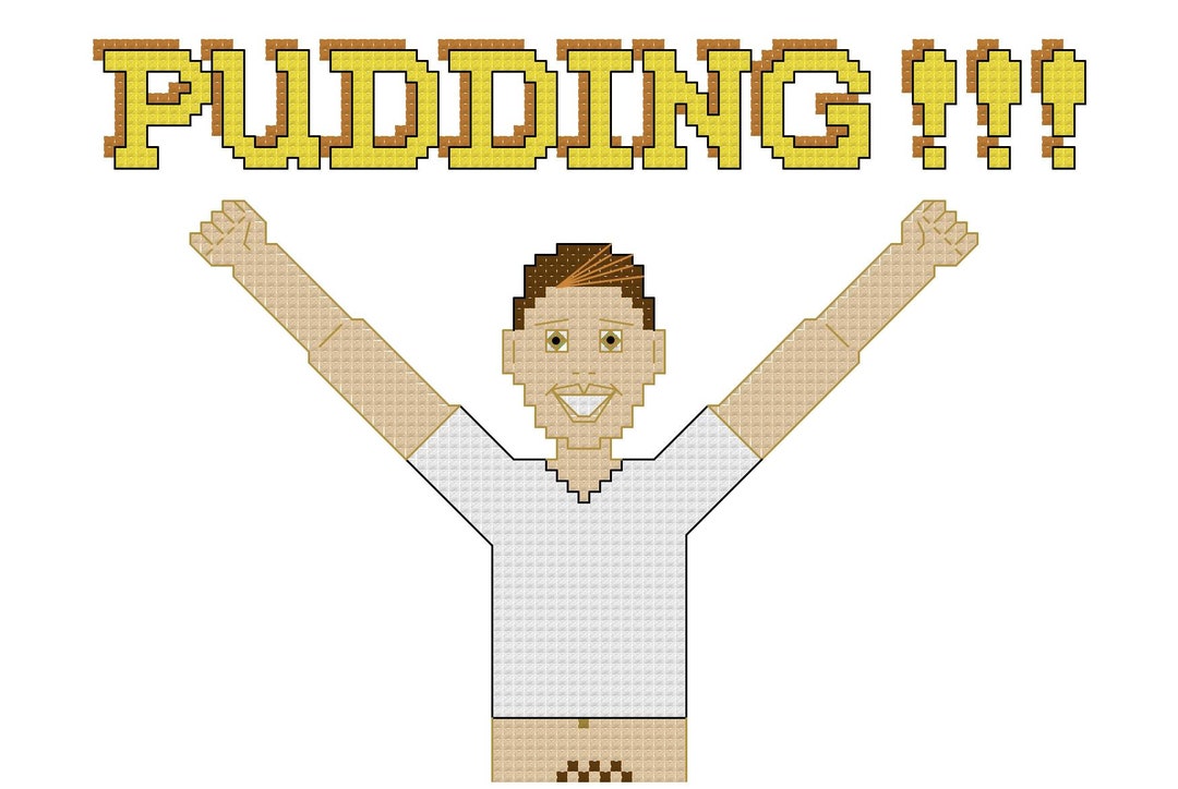 Supernatural SPN Dean Pudding Quote Cross Stitch Pattern, Graph, Chart ...