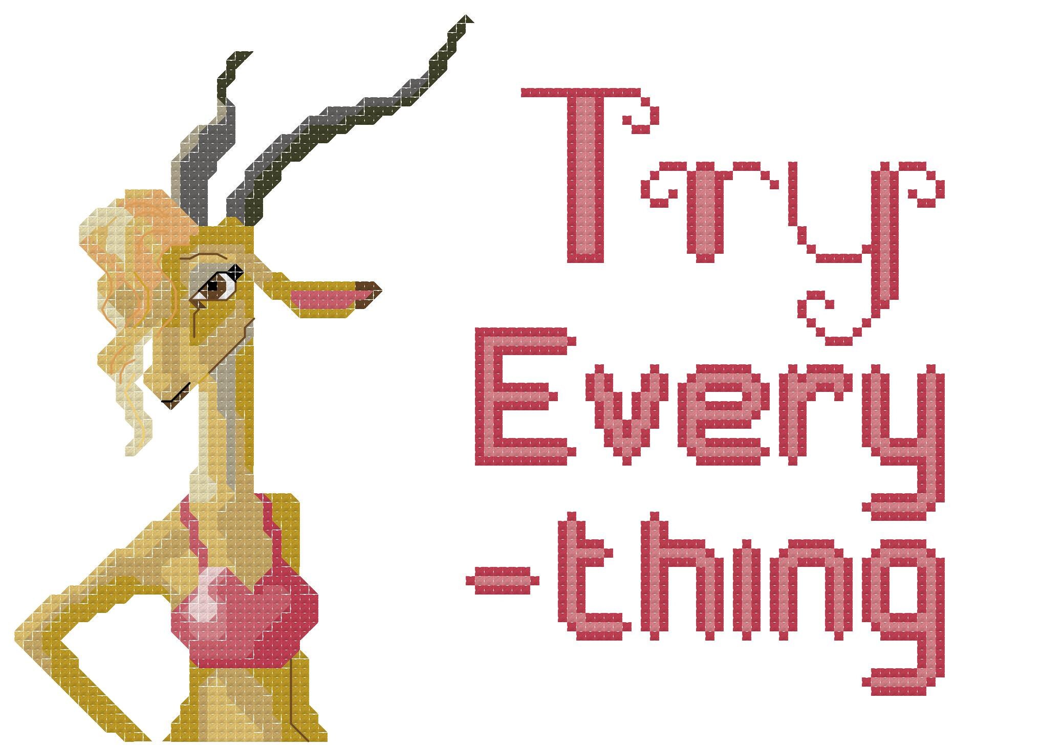 Zootropolis Zootopia Gazelle Shakira Try Everything - Etsy