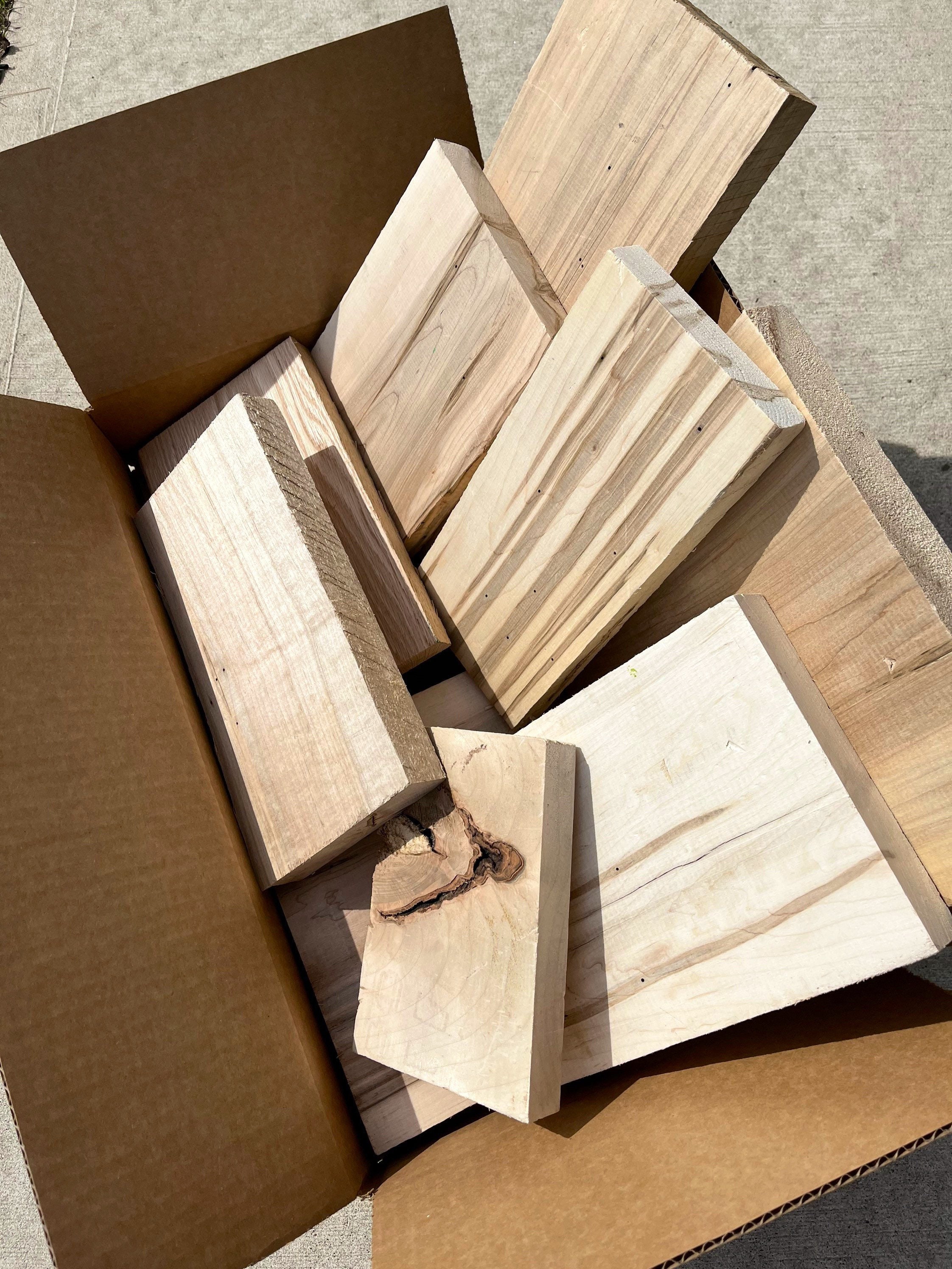 Mix Box Premium Hardwood Canadian Maple & Oak - Etsy Canada