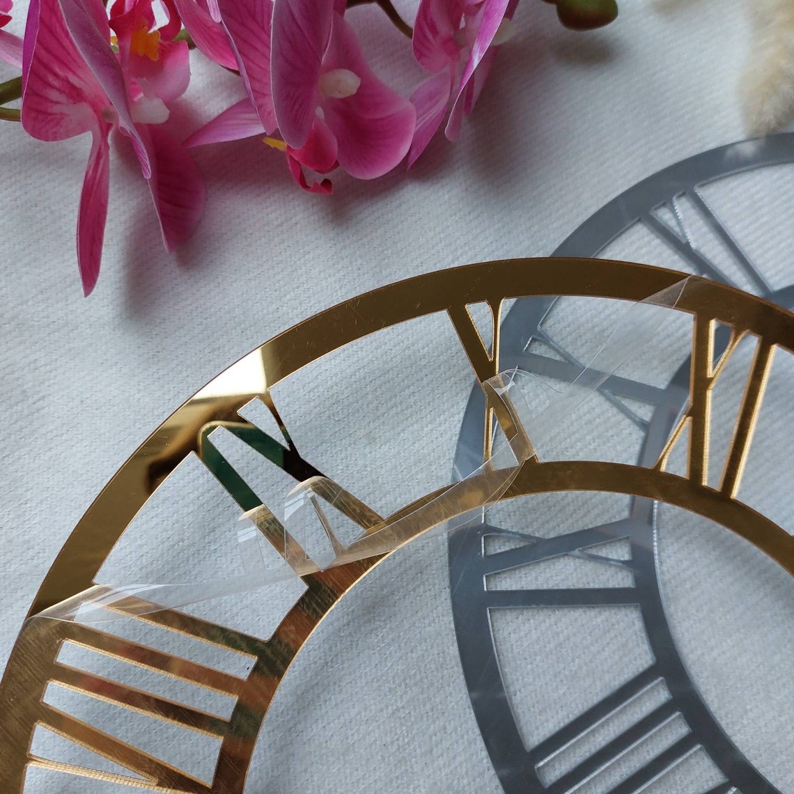 Clock Face Gold Silver / 20 Cm / 25 Cm / 30 Cm / Dial / - Etsy