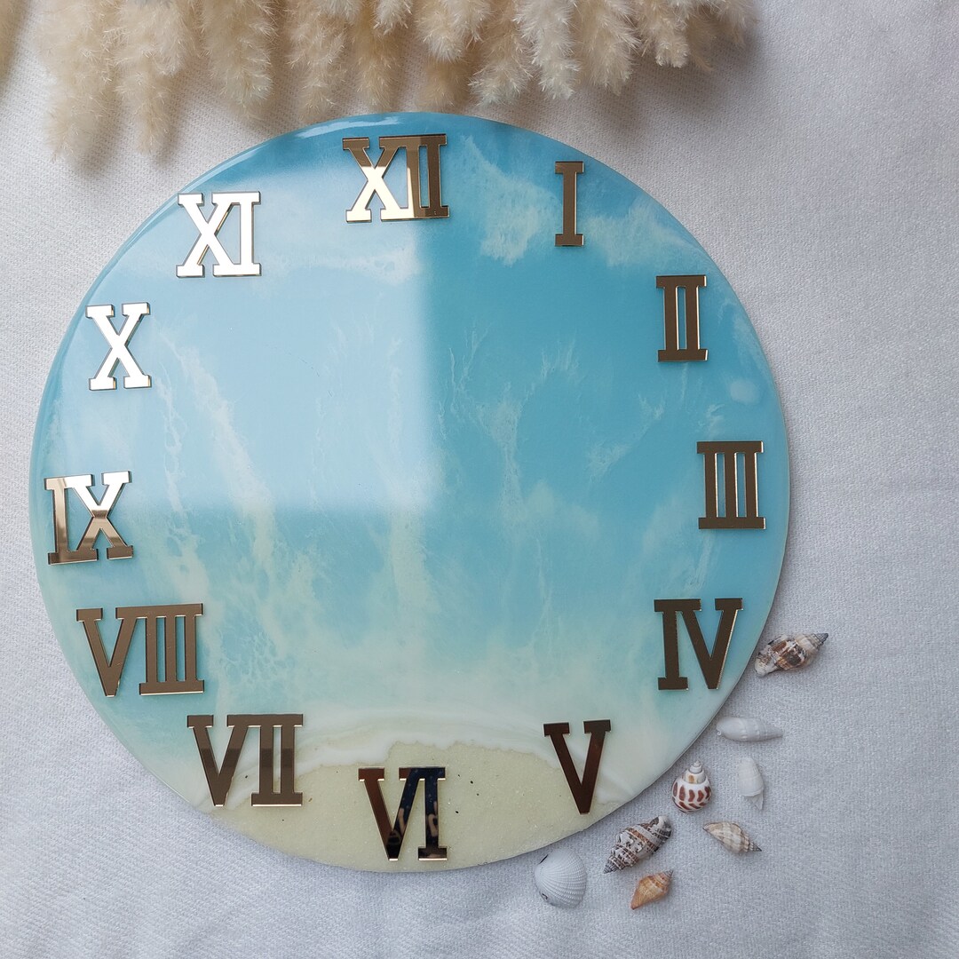 Roman Numerals 12pcs/ 4 Cm / Acrylic Glass/dial / Clock / Clock Face ...