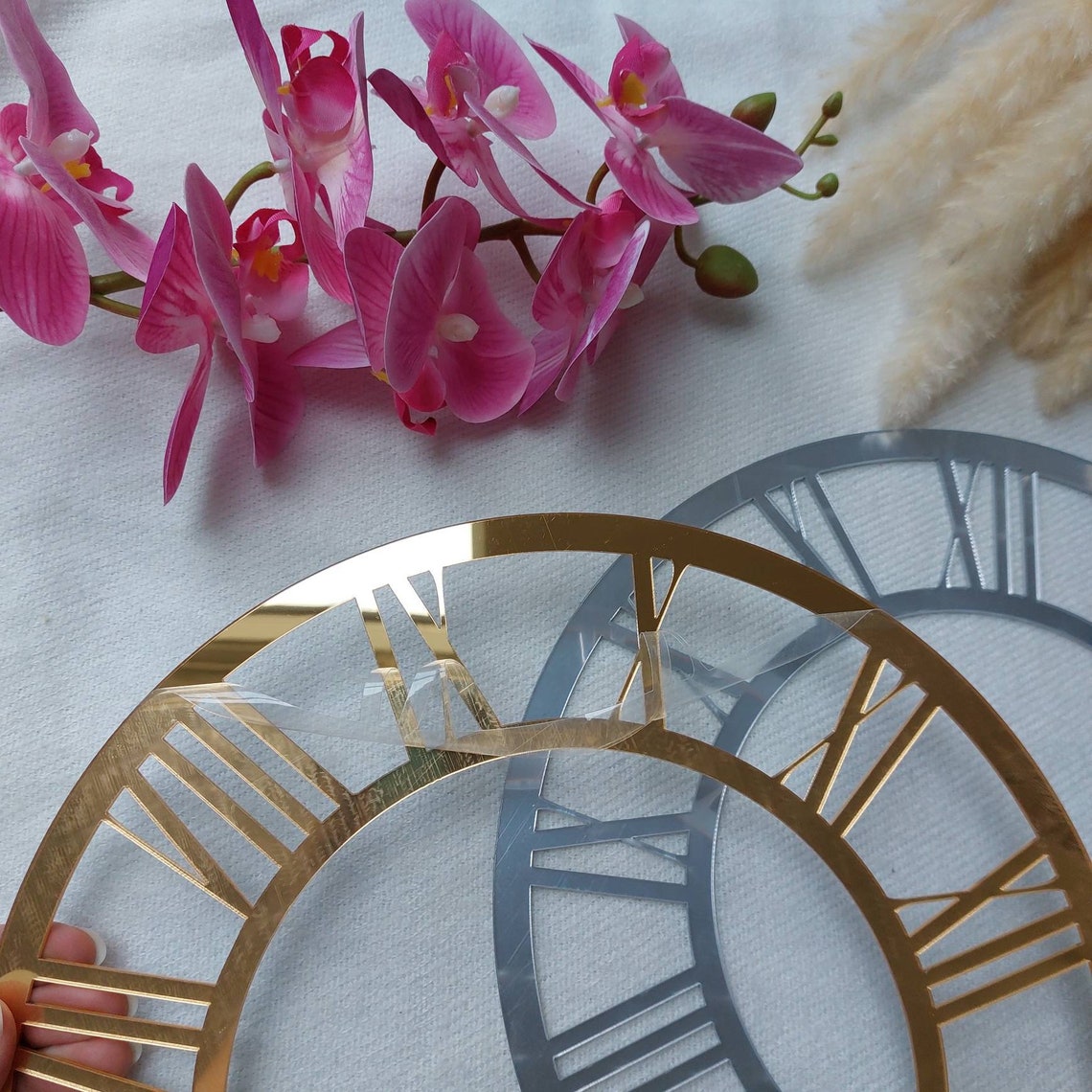 Clock Face Gold Silver / 20 Cm / 25 Cm / 30 Cm / Dial / - Etsy