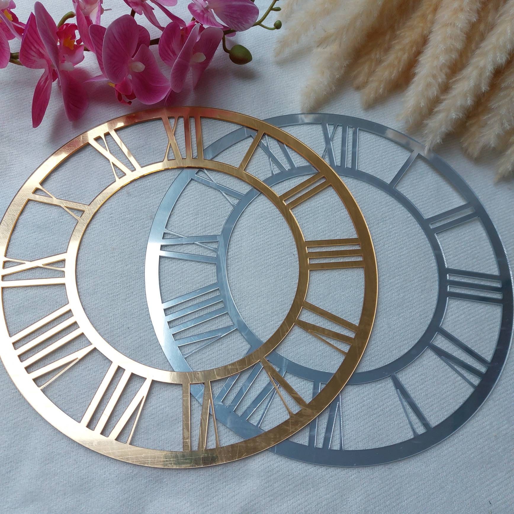 Clock Face Gold Silver / 20 Cm / 25 Cm / 30 Cm / Dial / - Etsy