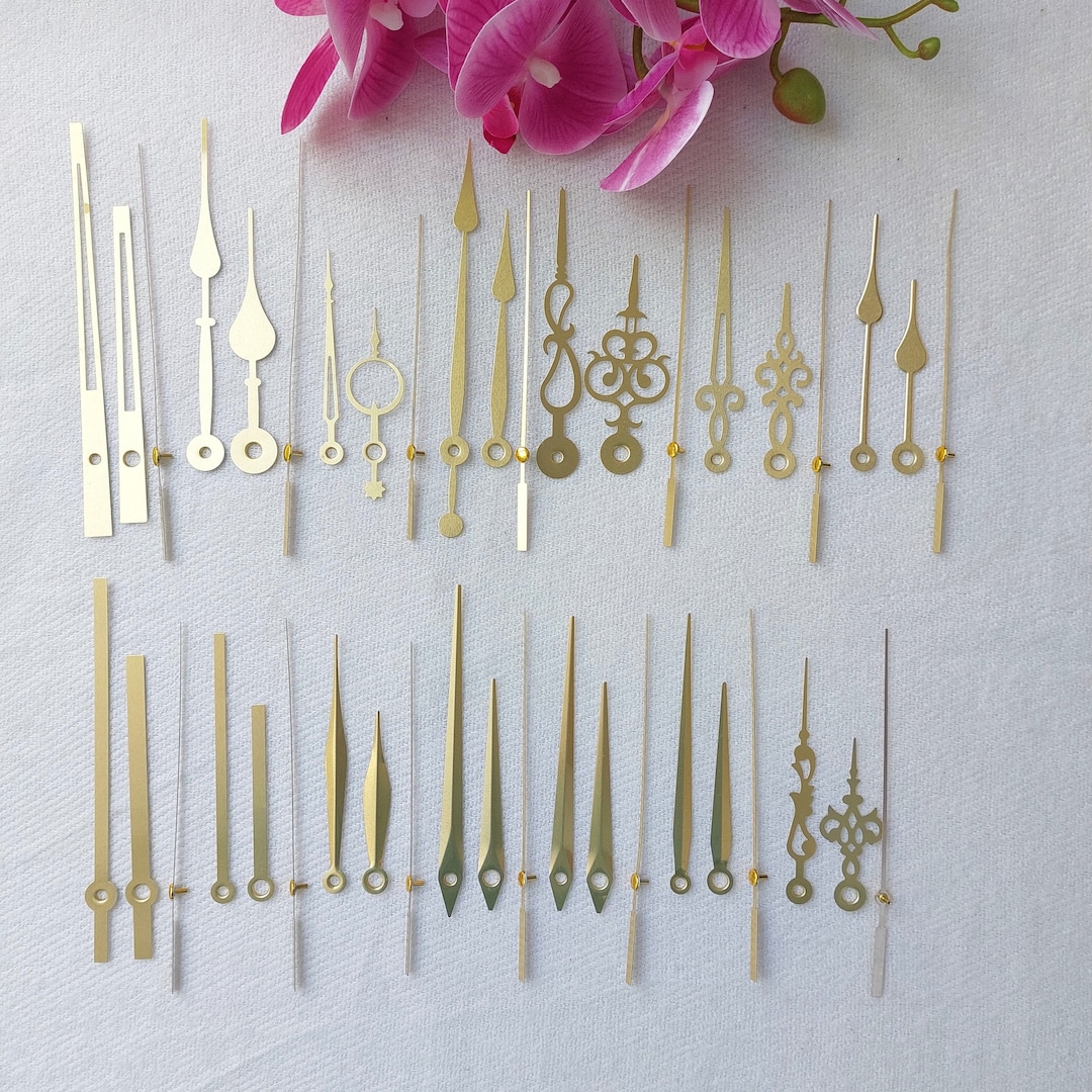 Set of Hands Gold / Clock / Wall Clock / Clock Hands / Clock - Etsy