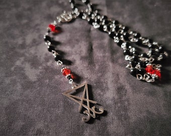 Lucifer Rosary - Etsy