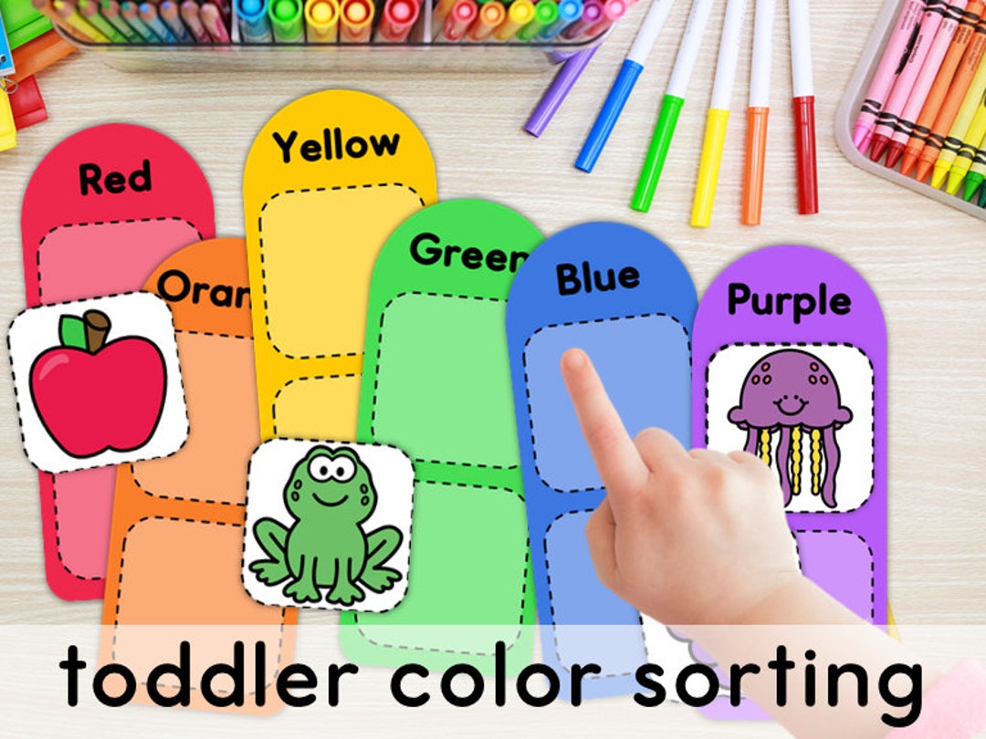 Color Sorting Printable, Toddler Activities, Toddler Curriculum ...