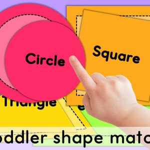 Shapes Printable, Toddler Activities, Toddler Curriculum, Homeschool ...