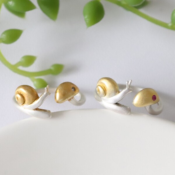 Snail Ring - Etsy