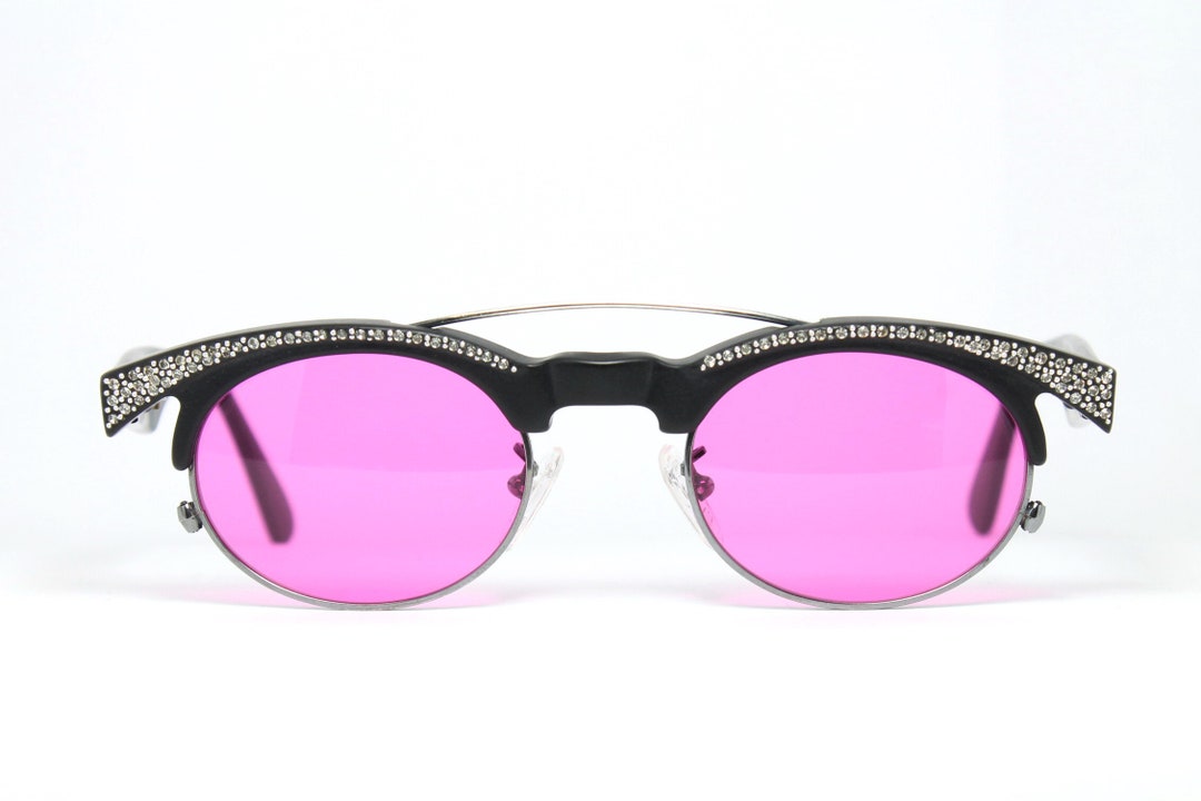 TRACTION PRODUCTIONS Canton Iconic Pink Artful Rhinestones Rare Unique ...