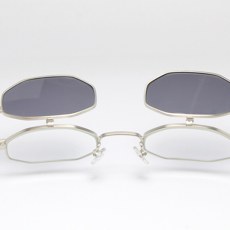 Octagon Eyeglasses - Etsy