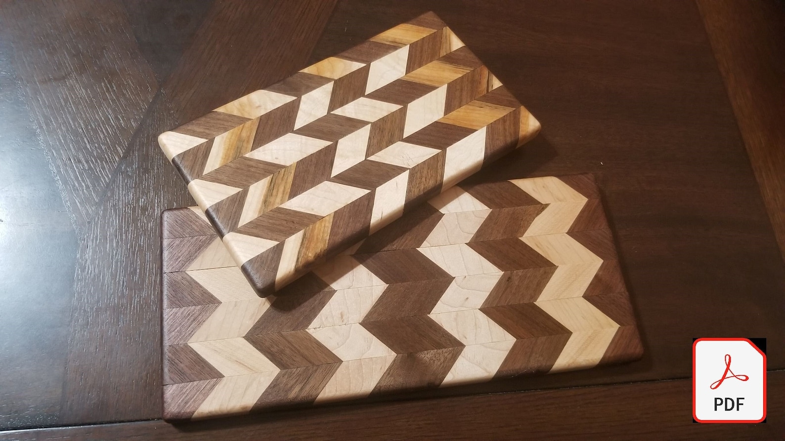 3d Looking Wood Cutting Board Plans - Etsy