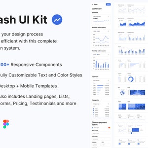 Dash UI Kit - Light | Full-featured Premium Interface Builder | Website ...