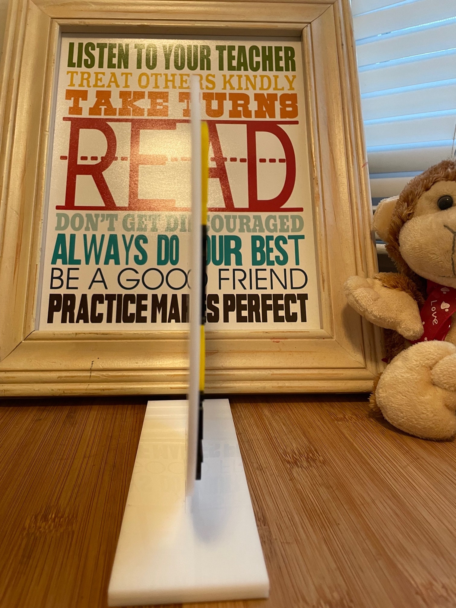 Personalized Teacher Bus Driver Desk Stand Sign - Etsy