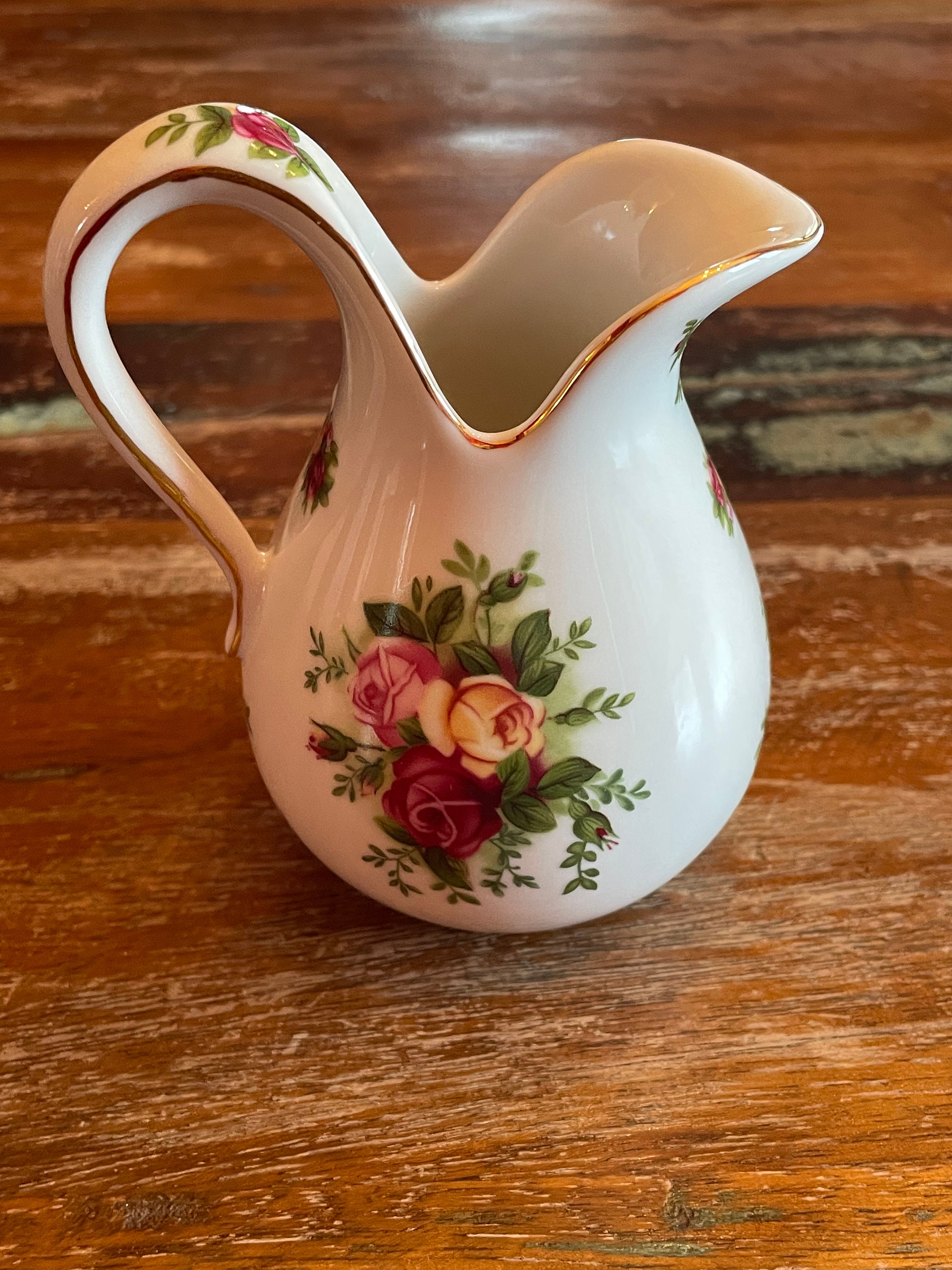 Rare Vintage Royal Albert Old Country Roses Miniature Petite - Etsy