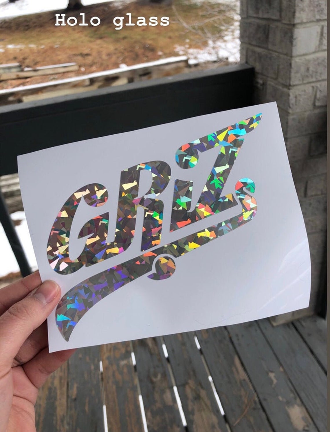 Griz Edm Dj Artist Logo Dubstep Festival Car Or Laptop Etc Etsy