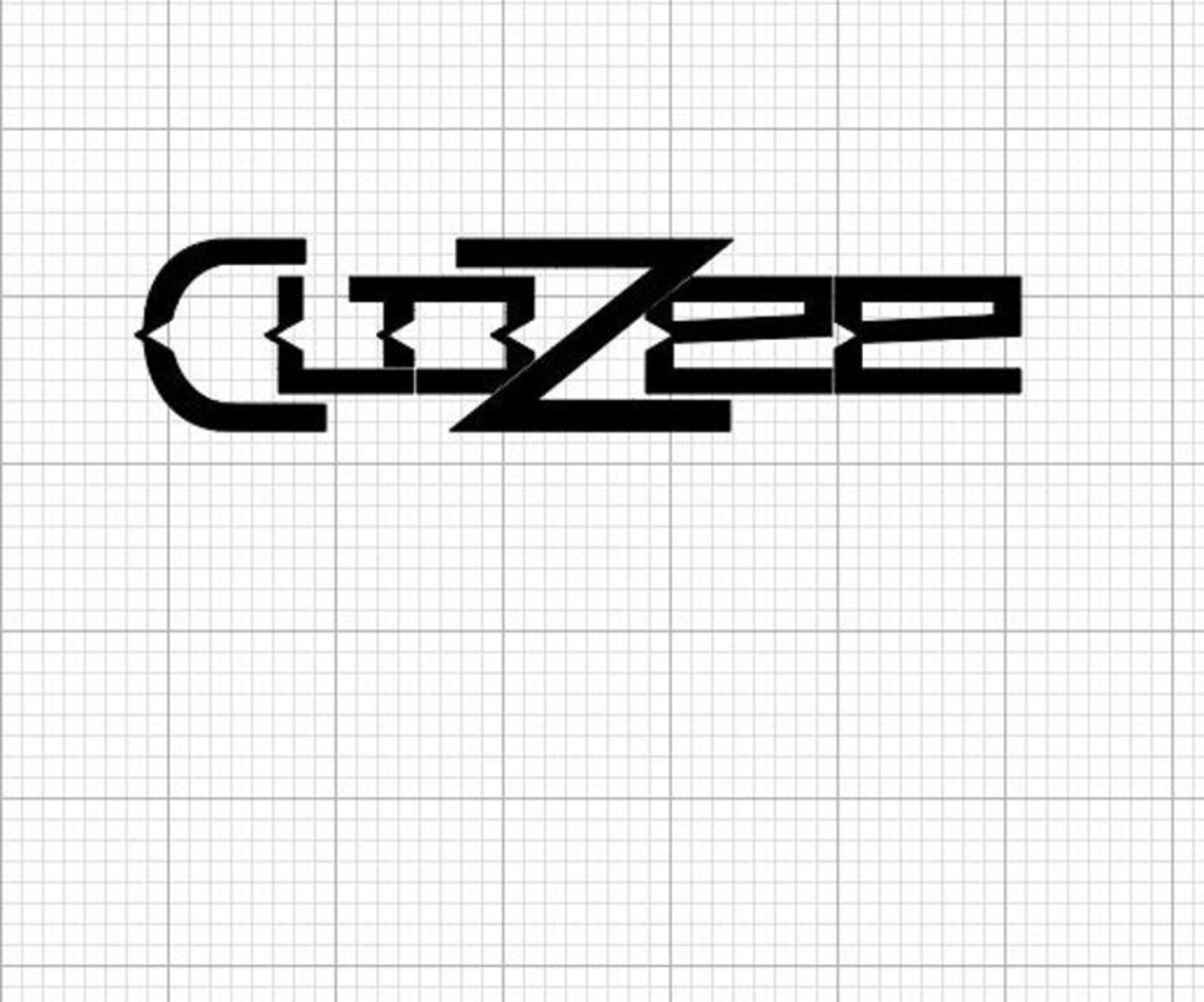 Clozee DJ artist logo dubstep festival car or laptop etc. | Etsy