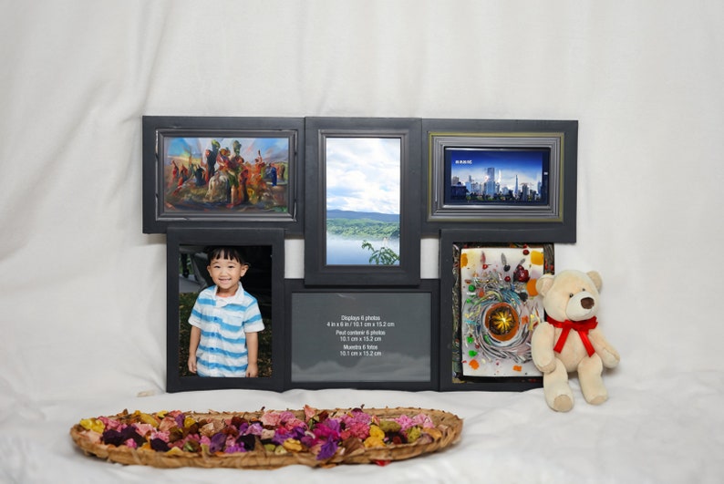 Wood Custom Frame, Classic Frame, Display Mutiple Photos, Graduation ...