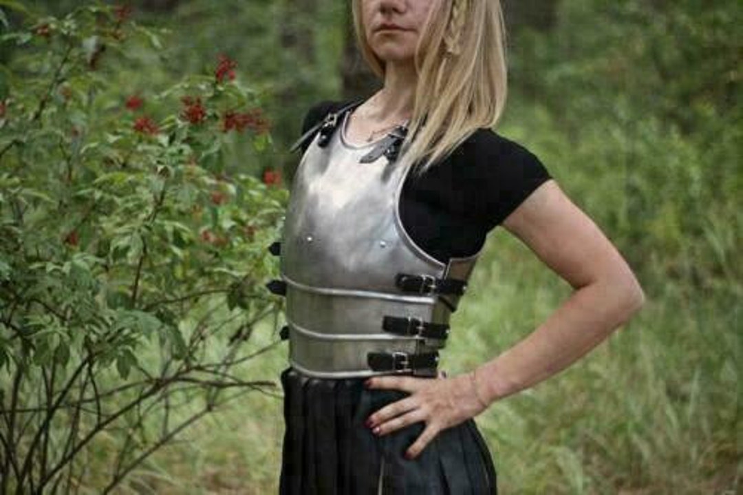 Lady Medieval Chest Armor Breastplate Steel Armor Cuirass Lady - Etsy