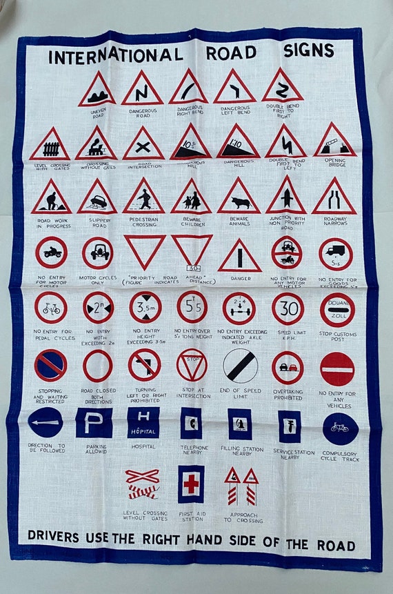 International Road Signs And Symbols