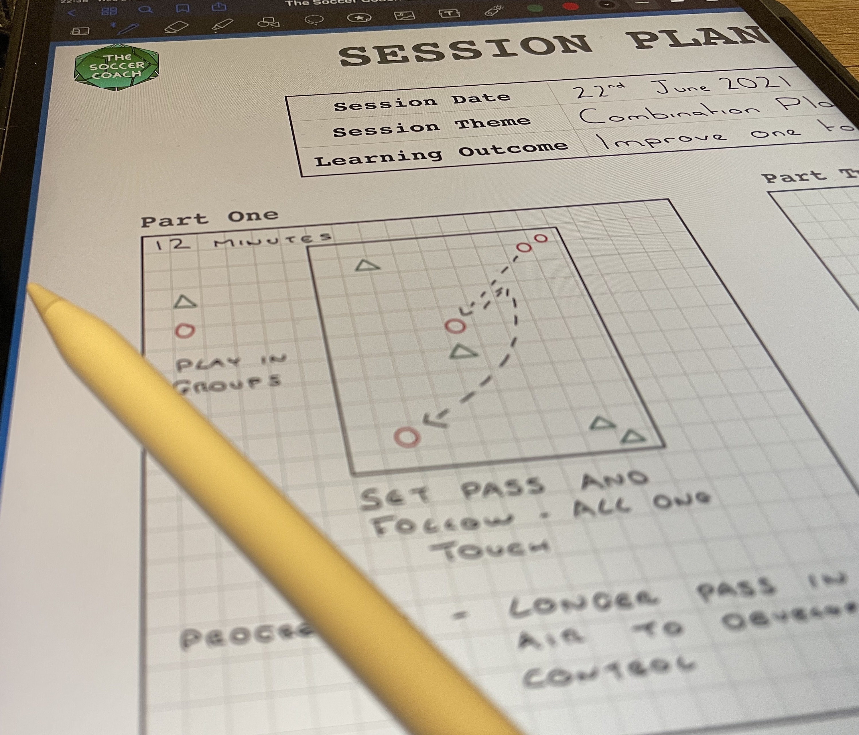 The Soccer Coach Session Planner. Coaching Session Plan Templates for ...