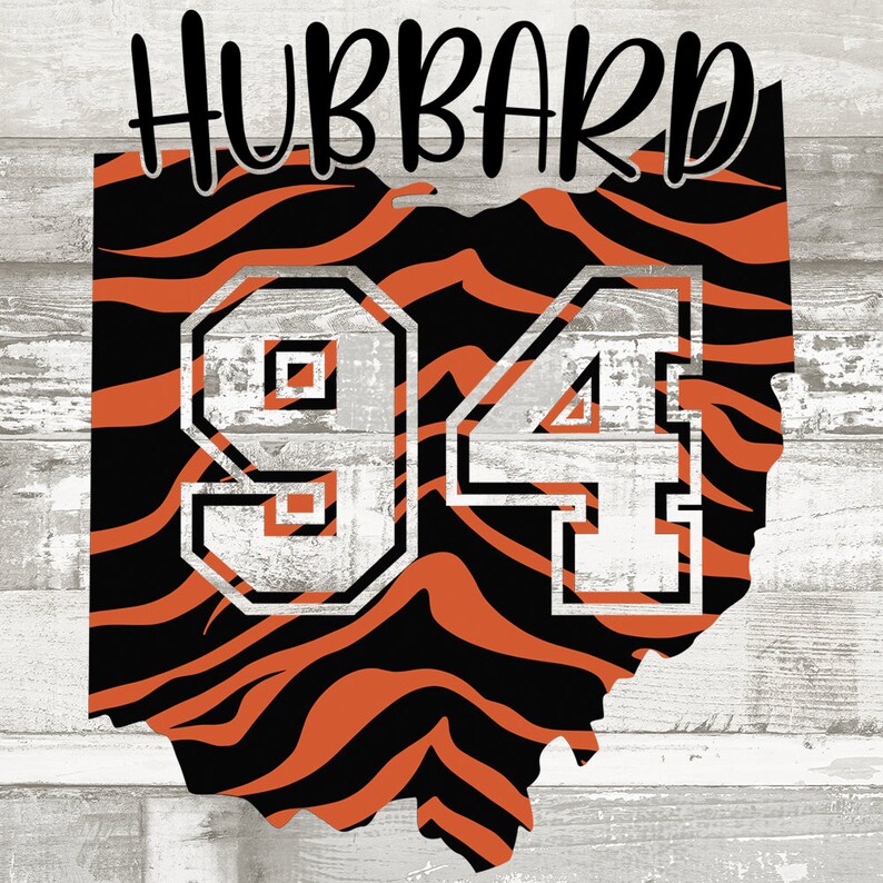 Sam Hubbard Ohio SVG - Etsy