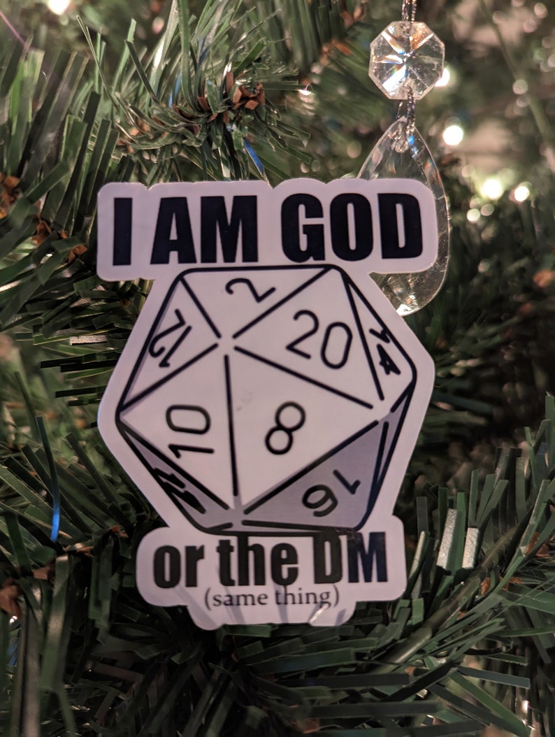 Dnd DM Sticker Dnd Dungeon Master Dungeons and Dragons - Etsy