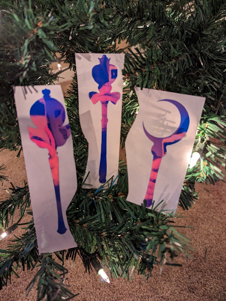 Sailor Moon Scepter Car Decal Sailor Moon Window Decal - Etsy