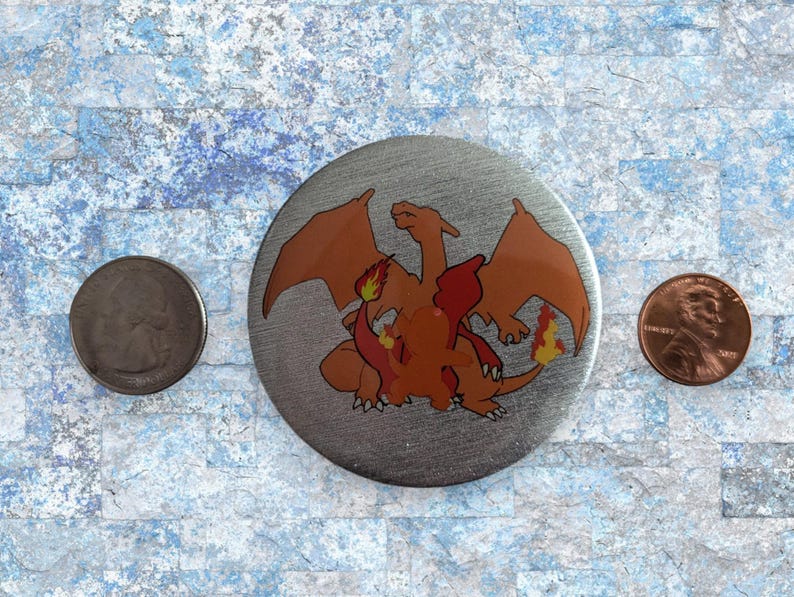 Pokemon Buttons, Retro 1st Generation Badge Set for Kids and Adults ...