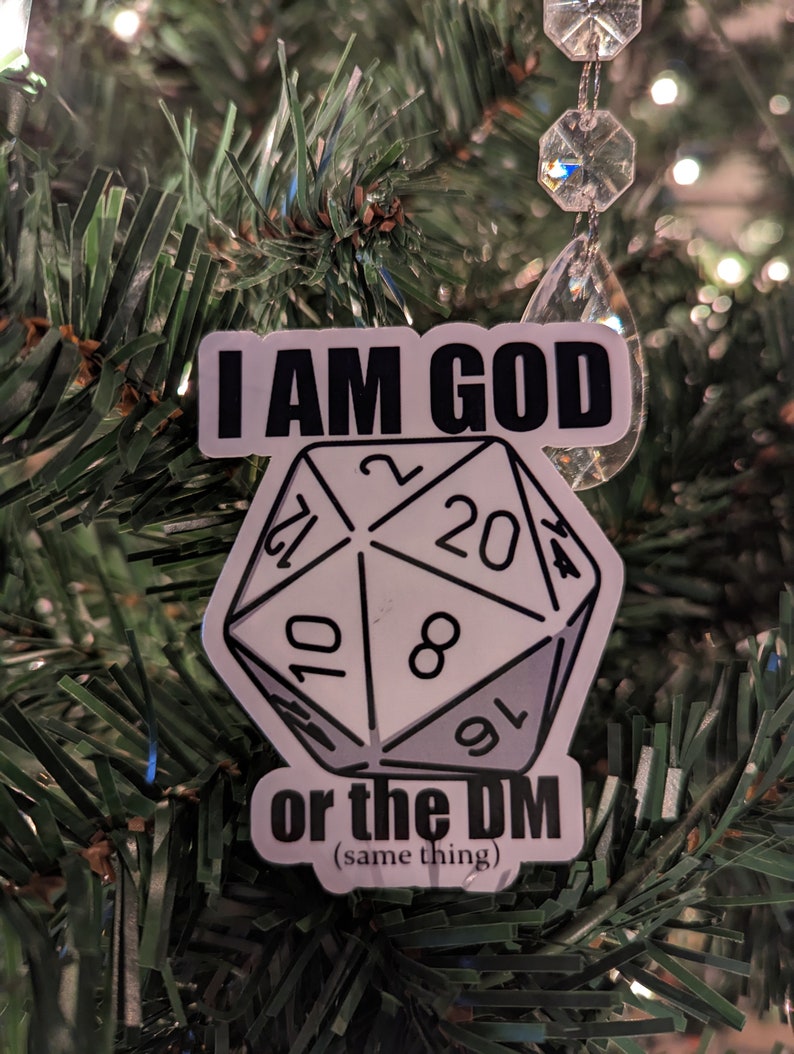 Dnd DM Sticker Dnd Dungeon Master Dungeons and Dragons - Etsy