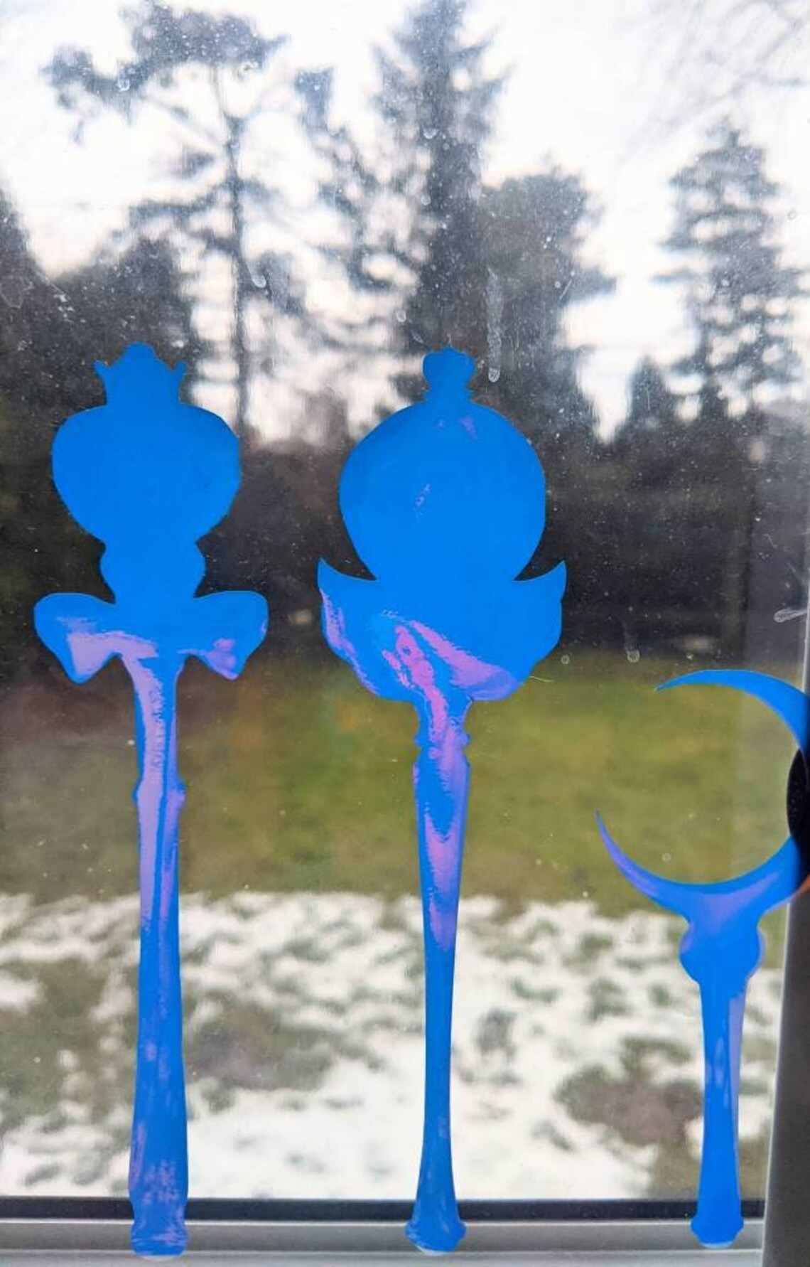 Sailor Moon Scepter Car Decal Sailor Moon Window Decal | Etsy