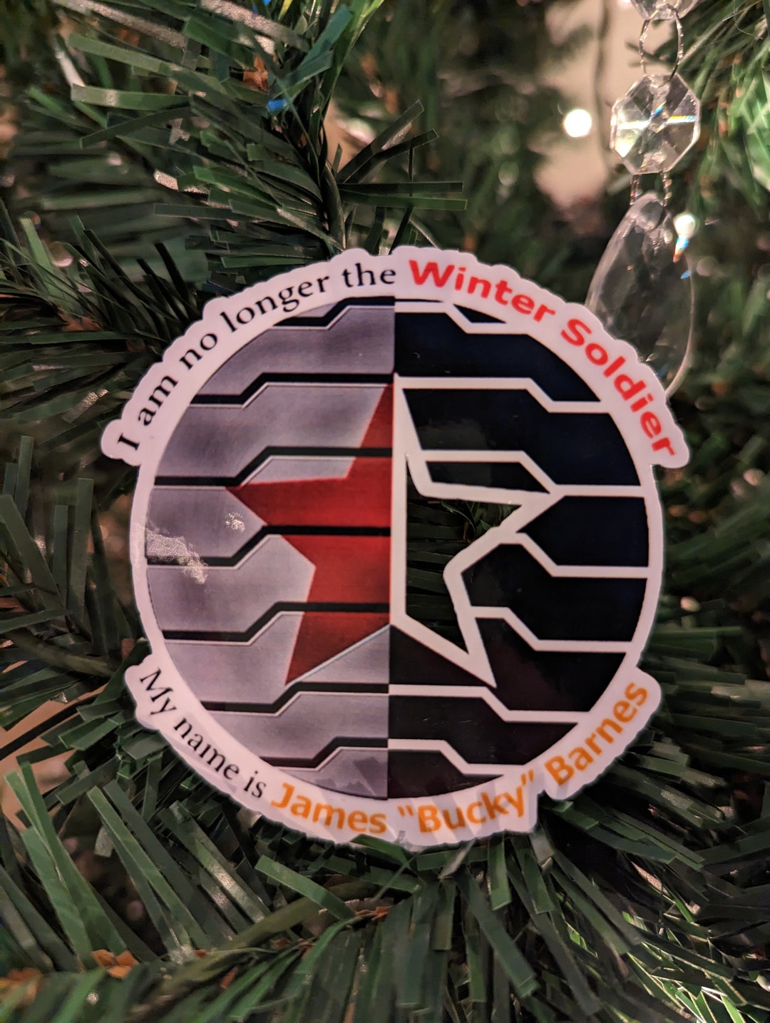 Bucky Barnes Winter Solider Logo Sticker Captain America - Etsy