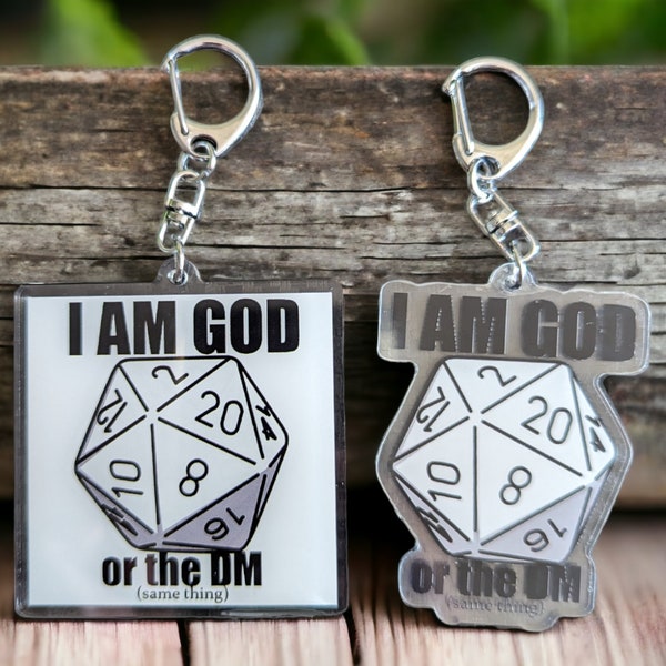 Funny Dnd Keychain - Etsy