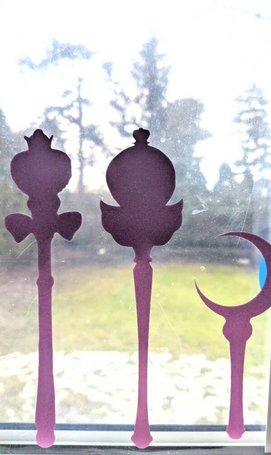 Sailor Moon Scepter Car Decal Sailor Moon Window Decal | Etsy