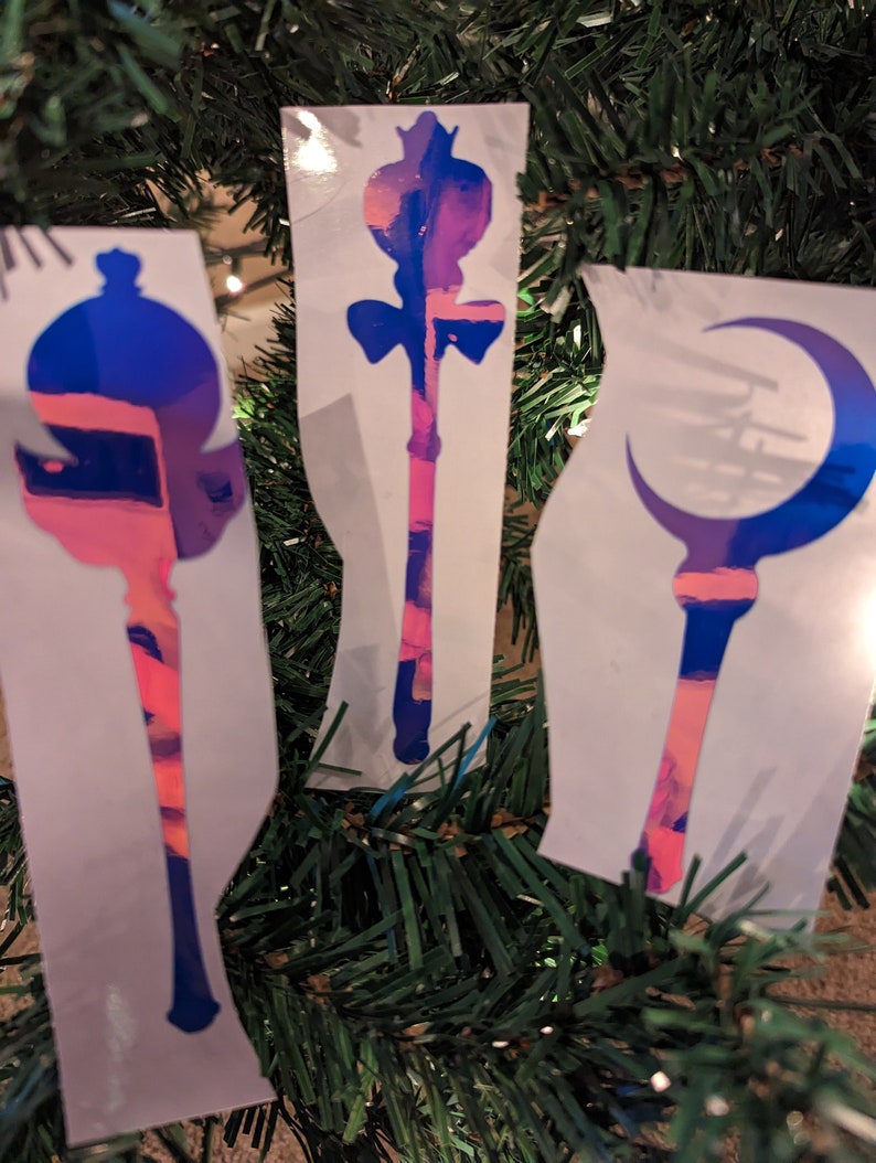 Sailor Moon Scepter Car Decal Sailor Moon Window Decal - Etsy