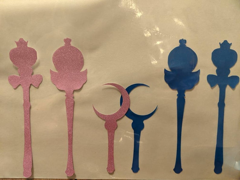Sailor Moon Scepter Car Decal Sailor Moon Window Decal | Etsy