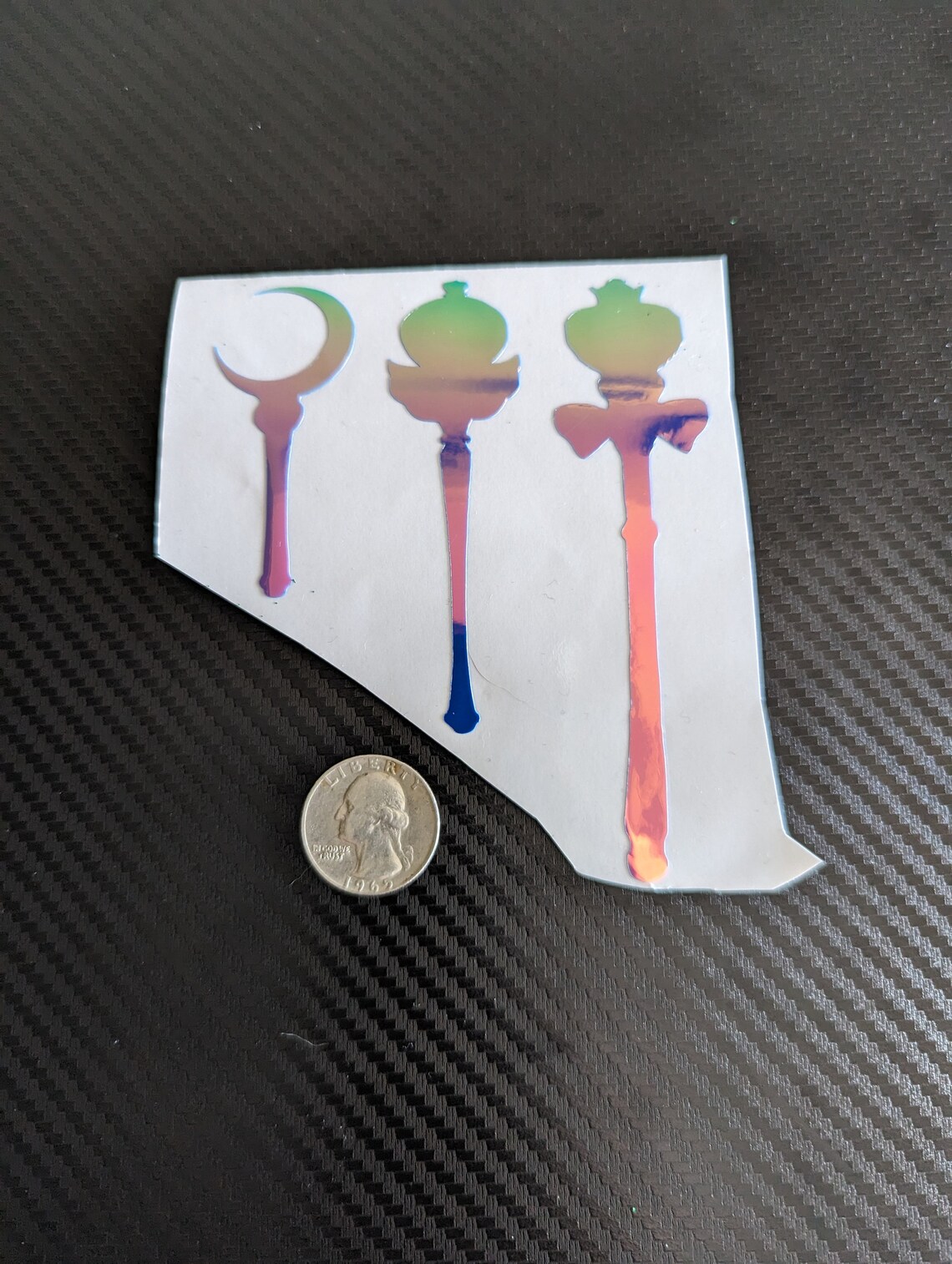 Sailor Moon Scepter Car Decal, Sailor Moon Window Decal, Sailor Moon ...