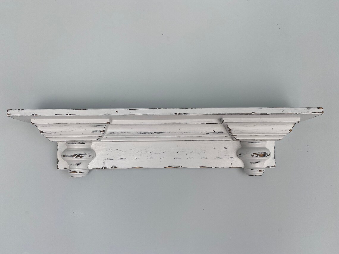 Distressed Country Farmhouse Shelf Distressed Shelf - Etsy