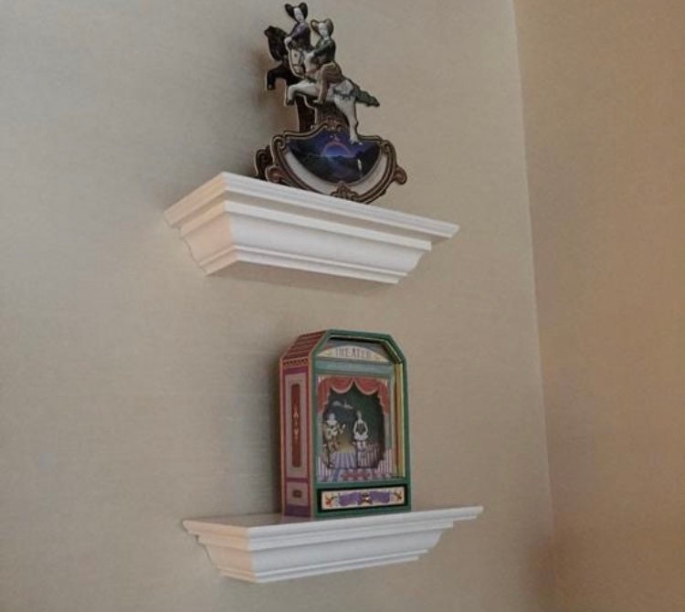 Over Door Shelf - Over Window Shelves - Crown Molding Shelves ...