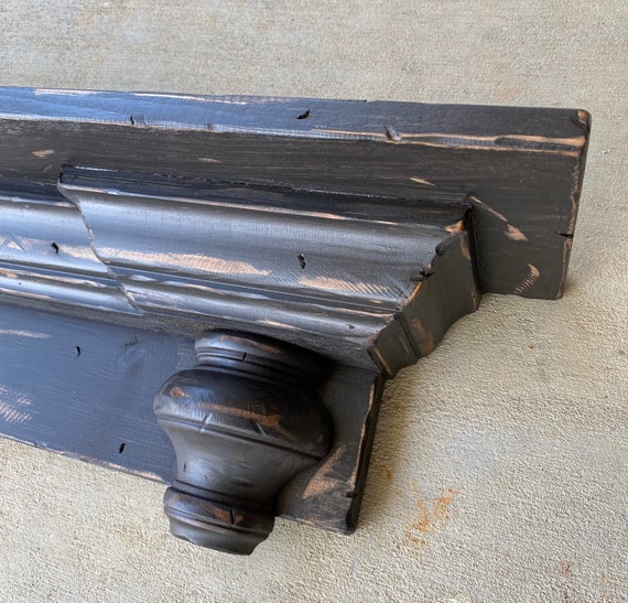Distressed Farmhouse Shelf Heavily Distressed Shelf - Etsy
