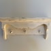 Distressed Country Farmhouse Shelf With Knobs - Primitive Shelf ...