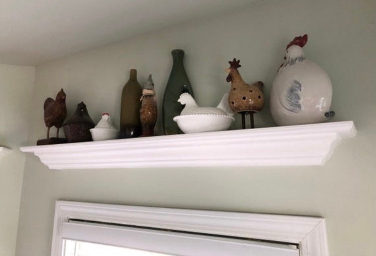 Over Door Shelf Over Window Shelves Crown Molding Shelves - Etsy