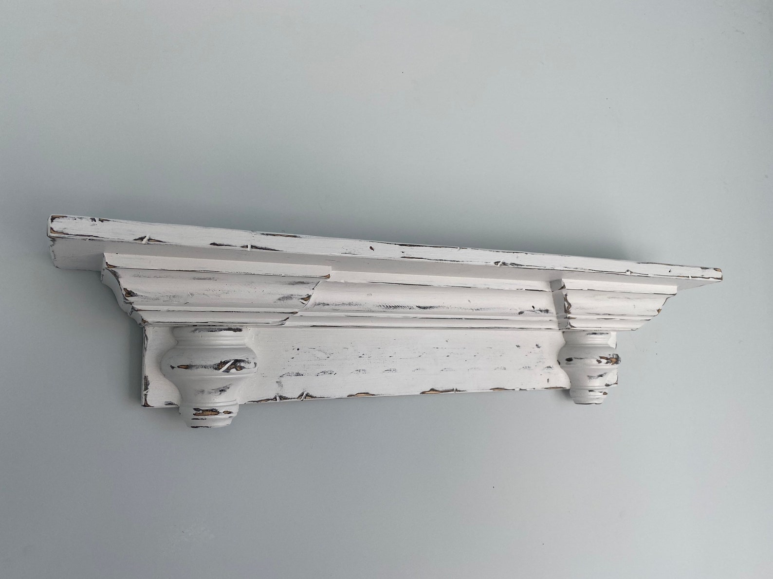 Distressed Country Farmhouse Shelf - Distressed Shelf - Primitive Shelf ...